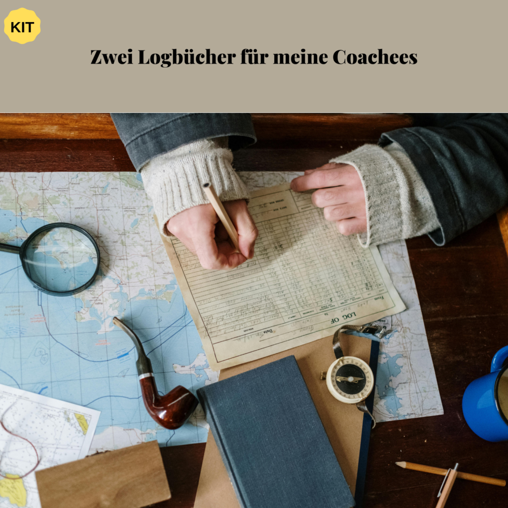 Zwei Logbücher für meine Coachees - coachWerkzeuge